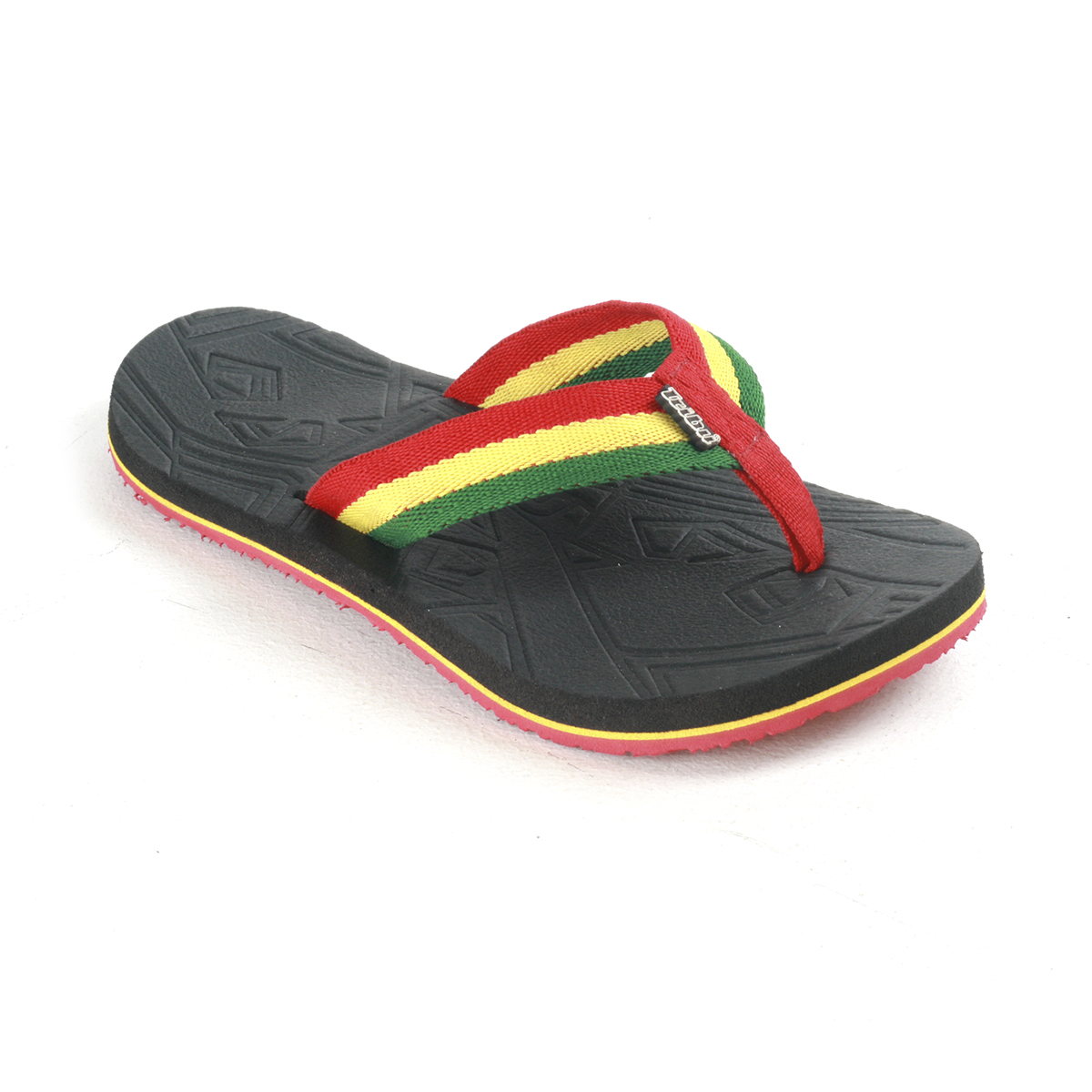 Tribu Outdoor Sandals / Slippers for Kids - Banawe Kids 463 Rasta Tri ...