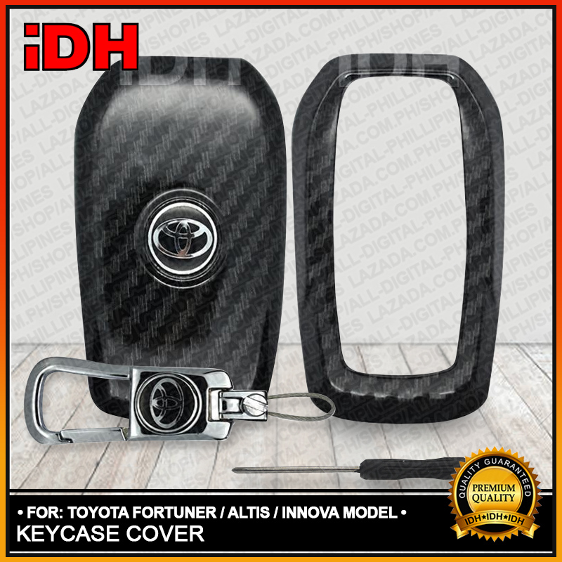 IDH TOYOTA Carbon Fiber Keycase Hard Plastic Key Fob Case for Toyota ...