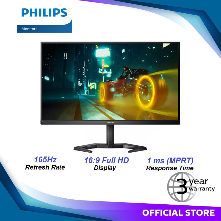 Philips IPS 27" 27M1N3200Z 1ms 165Hz Adaptive Sync FHD Gaming Monitor ...