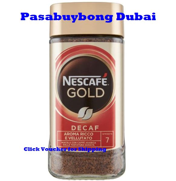 NESCAFÉ GOLD 200g Decaf Instant Coffee Rich And Velvety Aroma Dubai Uae ...