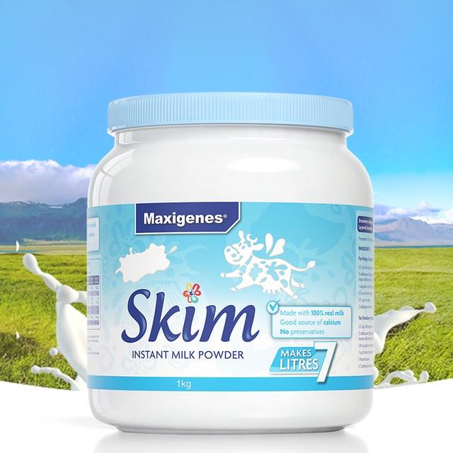The new 2022 Maxigenes Milk Powder Skim 1 KG | Lazada PH
