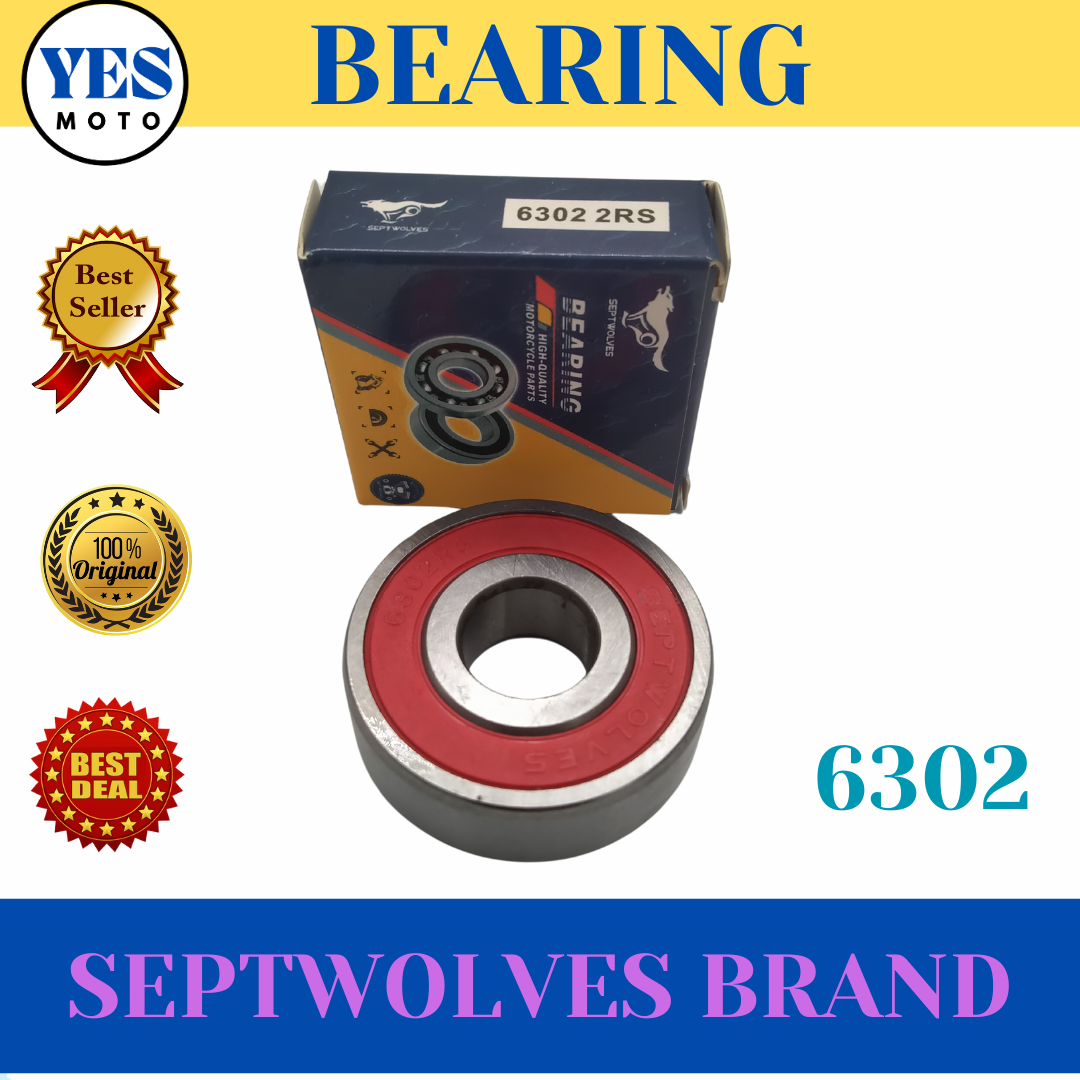 Bearing 6302 Septwolves Brand | Lazada PH