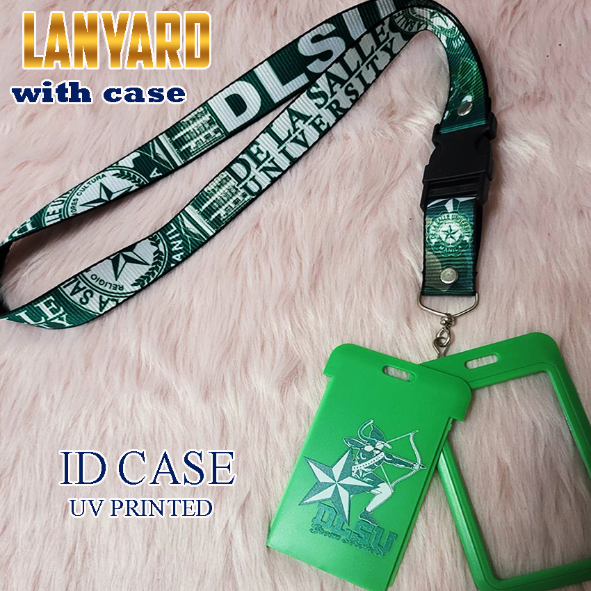DLSU De La Salle University Lanyard Id lace Id Holder Sling | Lazada PH