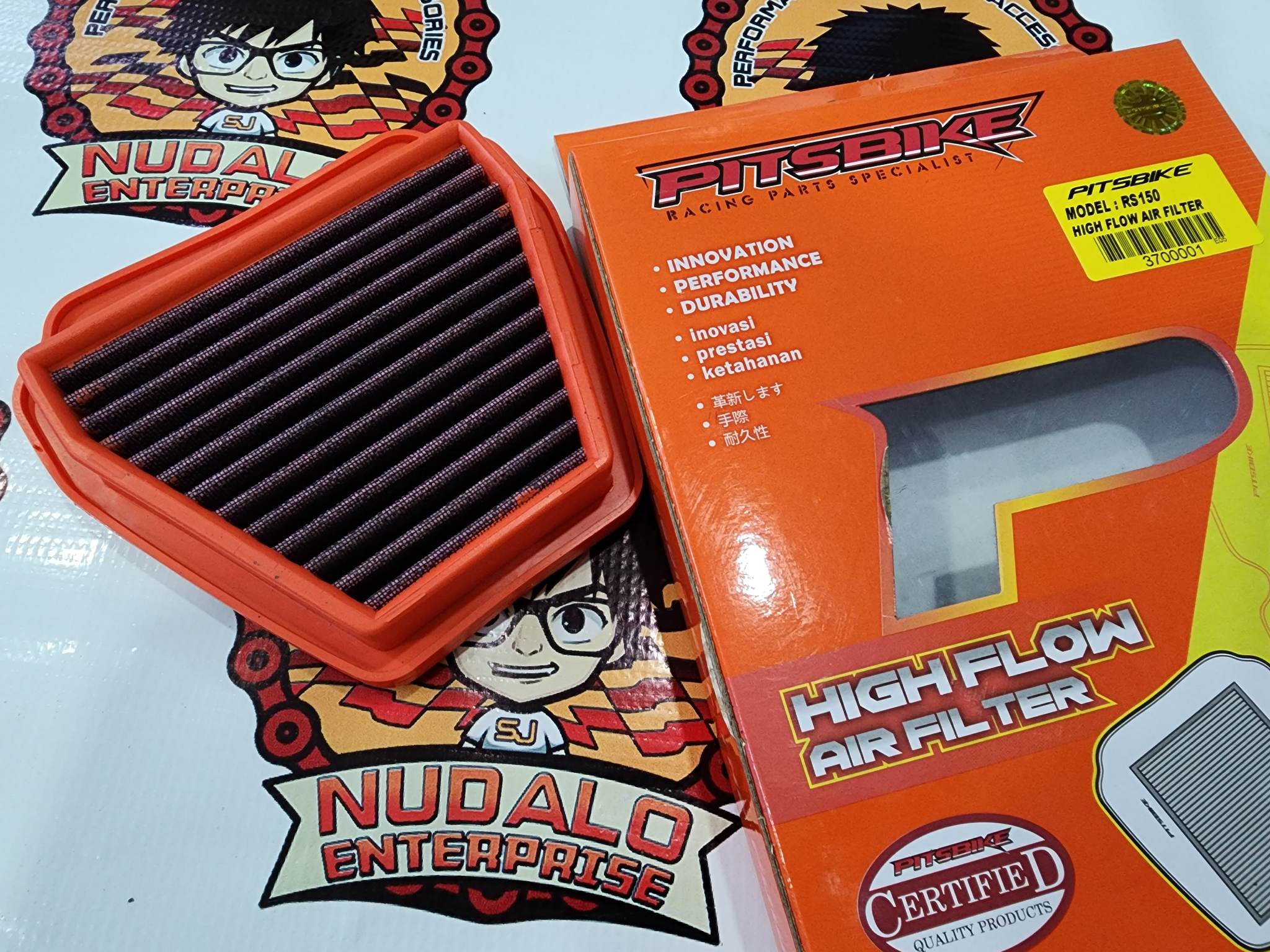 Pitsbike Washable Air Filter for RS150 / GTR150 | Lazada PH