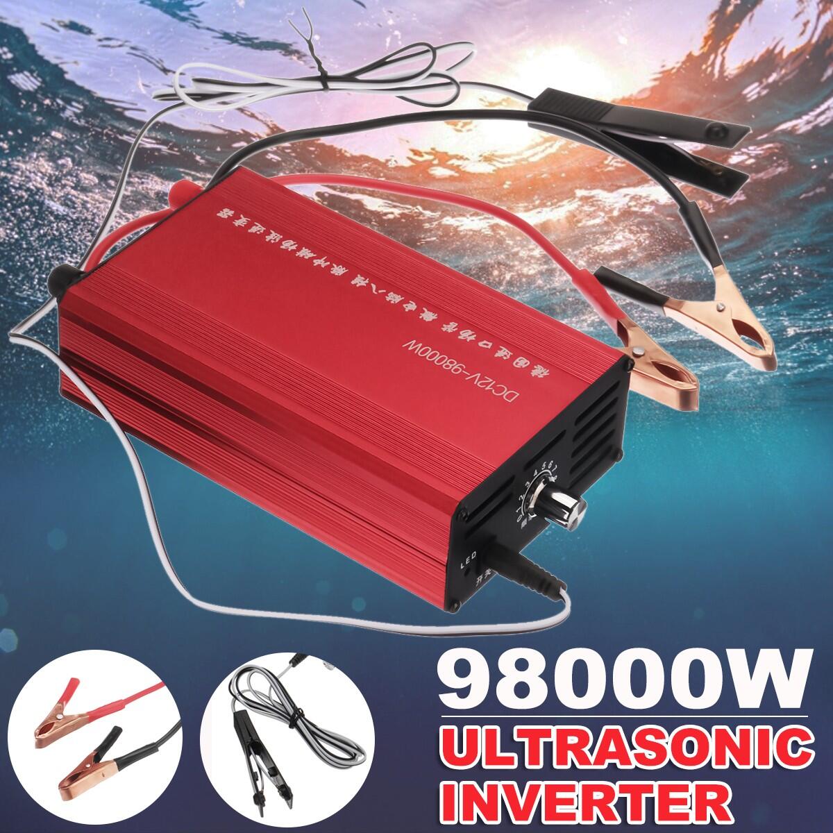 Ultrasonic Inverter 98000W DC 12V Electric Fishing Machine Ultrasonic ...