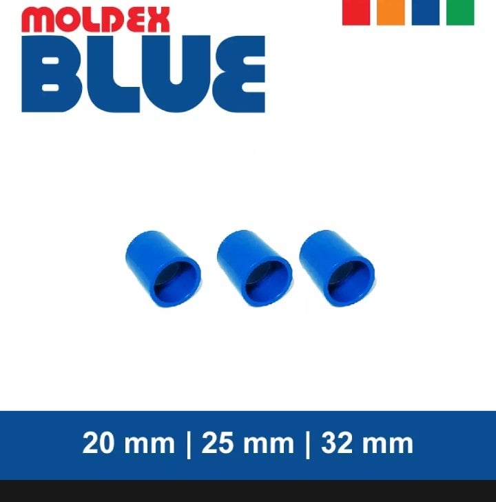 Moldex Blue Socket/Coupling (set of 3) | Lazada PH