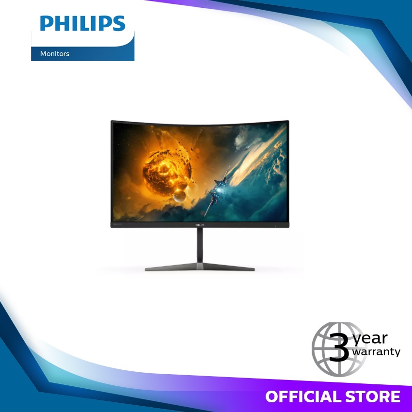 Philips 275M2CRP/71 27" QHD Curved LCD Gaming Monitor with 240hz ...