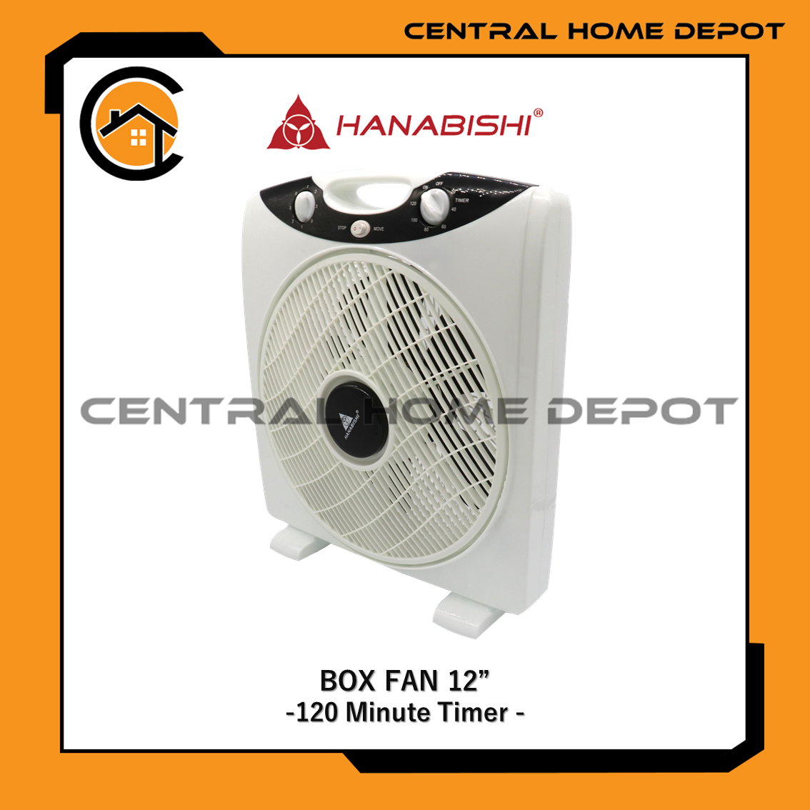 Hanabishi Box Fan 12" / HBF-12J | Lazada PH