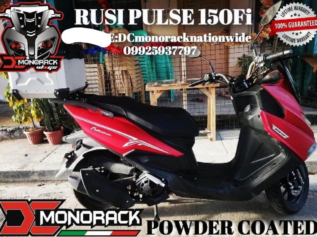 Rusi Pulse 150 Fi / Topbox Bracket / DCmonorack | Lazada PH