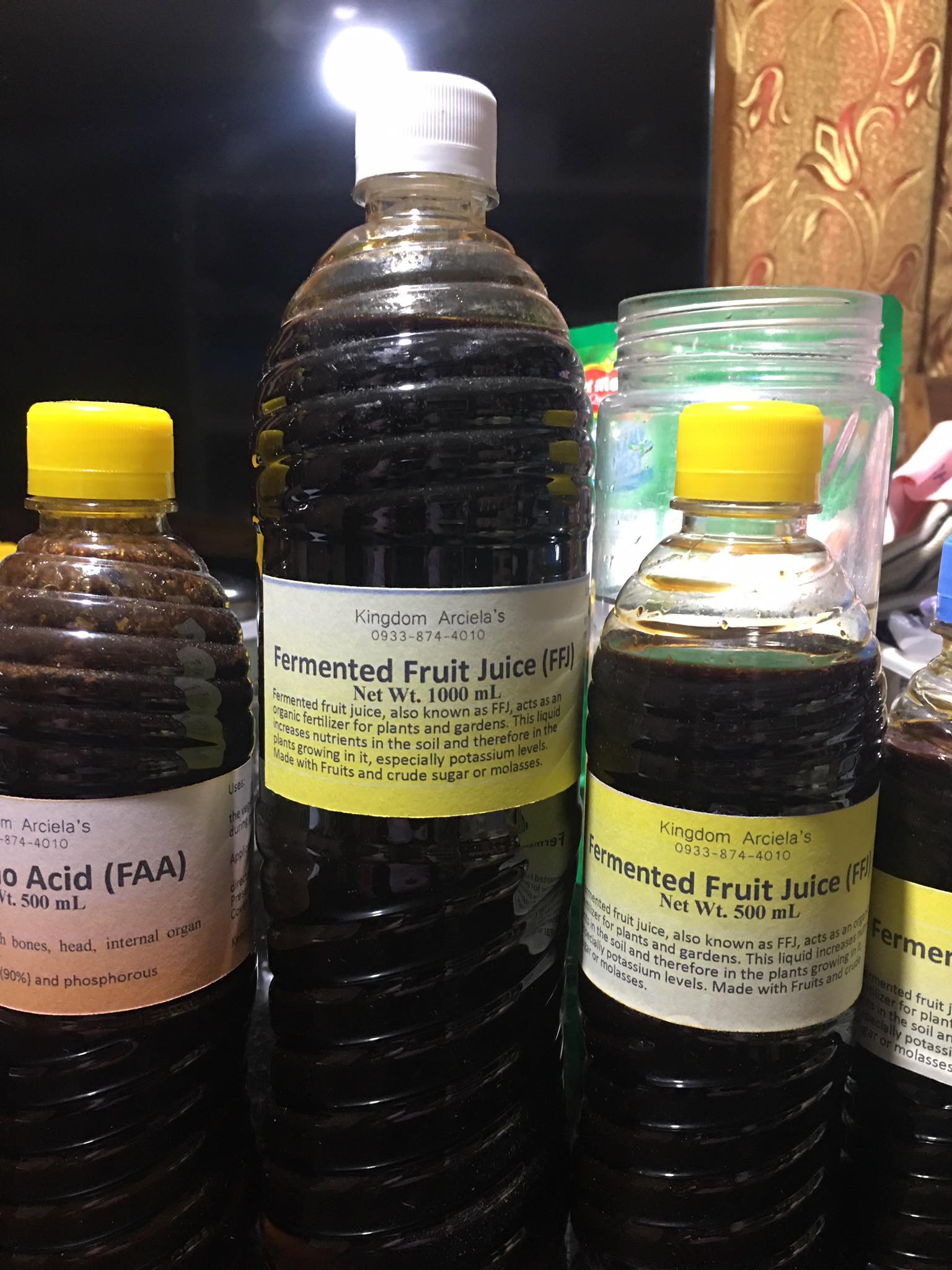 Fermented Fruit Juice 1000 mL - FFJ Organic Fertilizer for Plants ...