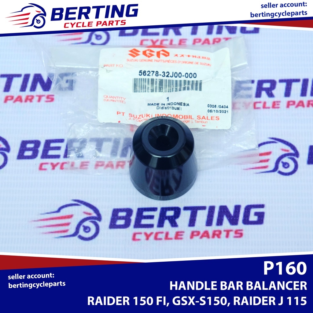 SGP BALANCER HANDLE BAR END WEIGHT Raider 150 FI J 115 GSX-S150 Genuine ...