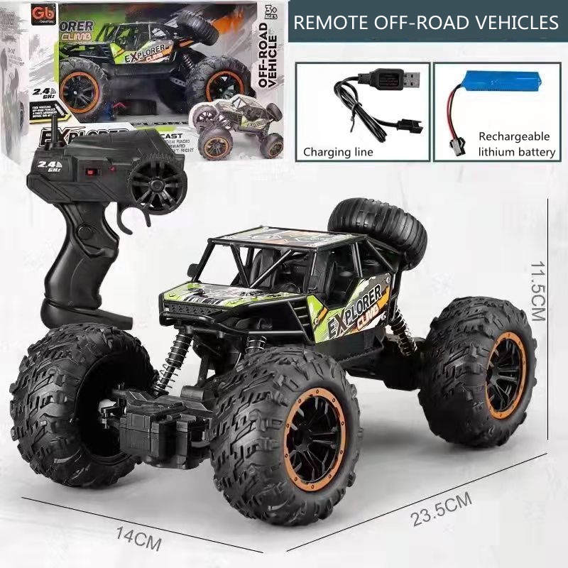 Alloy RC Car Remote Control Cars Radio Controlled Drive Off-Road Truck ...