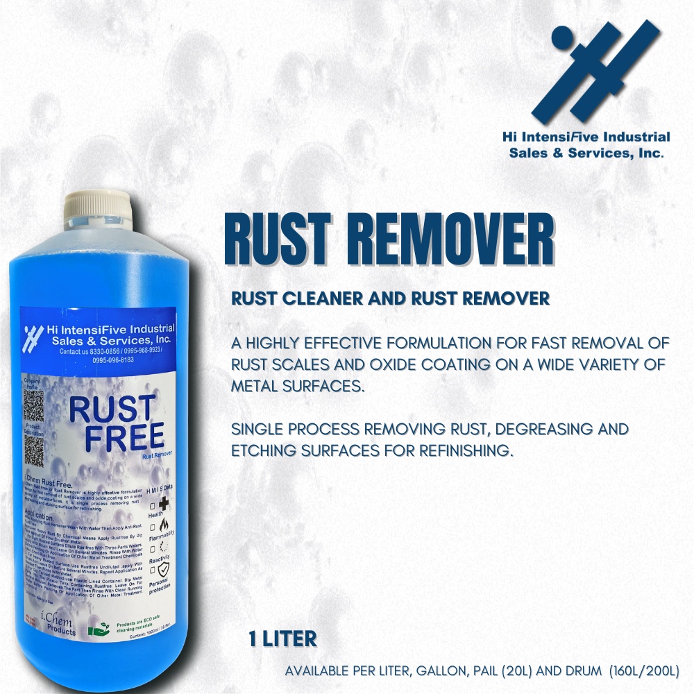 【Ready Stock】 RUST REMOVER 1 LITER (RUST STAIN REMOVER, RUST CLEANER ...
