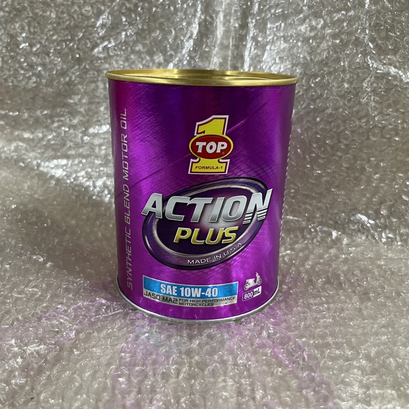 TOP 1 Action Plus SAE 20w40 800ml Motorcycle Engine Oil | Lazada PH