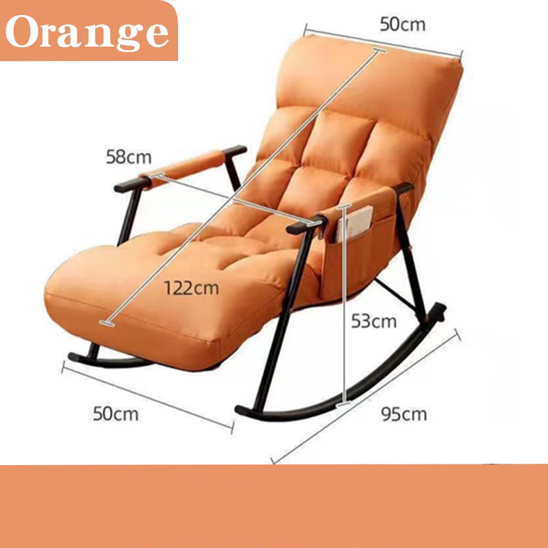 Ditto Lazy Rocking Chair Sofa Chair Adjustable Nordic Reclining Chair ...