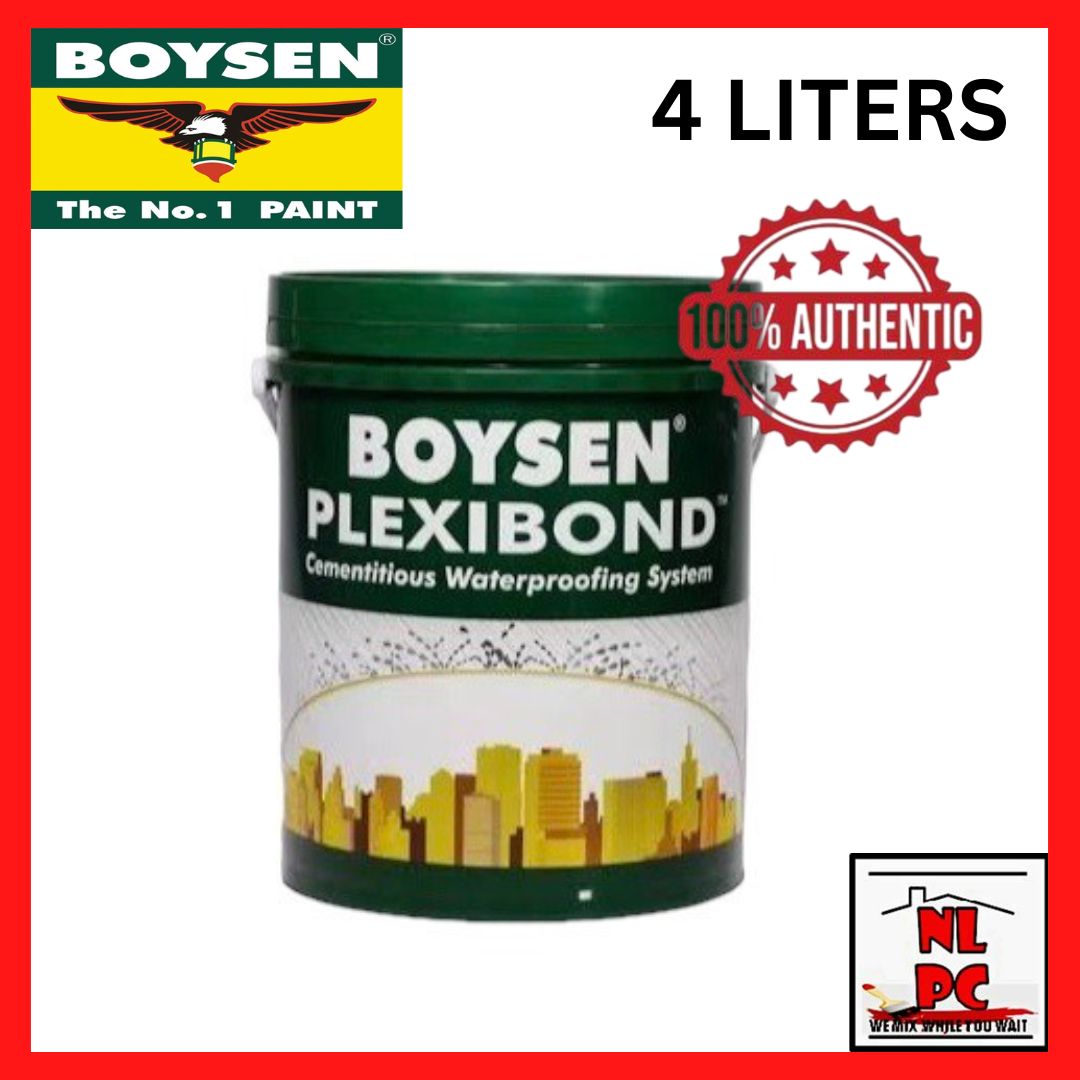 BOYSEN PLEXIBOND Cementitious Waterproofing 4 LITERS | Lazada PH