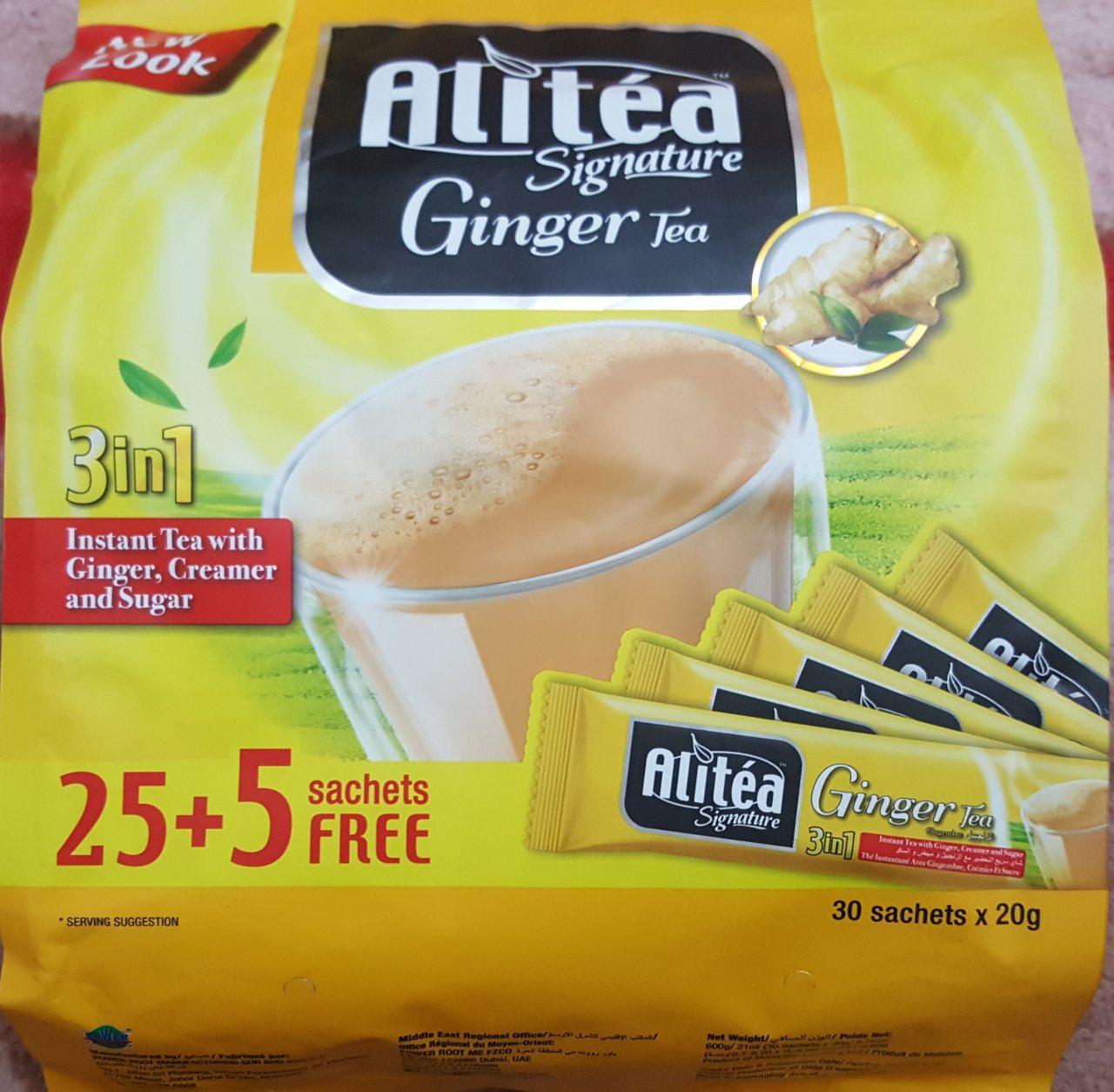 Alitea Signature 3 in 1 Ginger Tea (30 sachets) | Lazada PH
