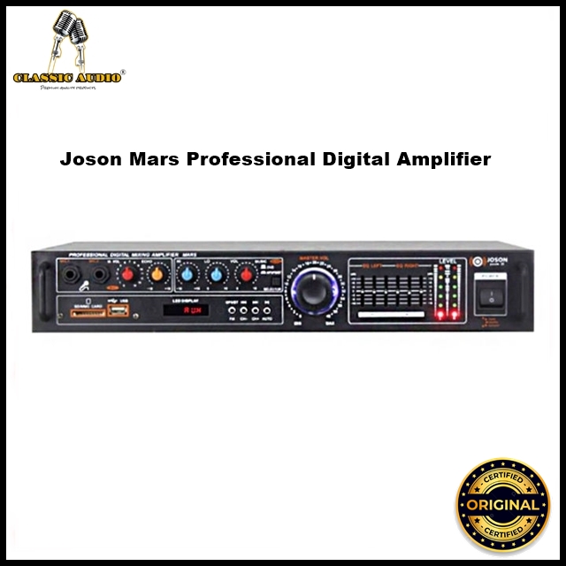 JOSON MAX PROFESSIONAL AMPLIFIER 2024 MODEL (800watts-1500watts x2) 1 ...