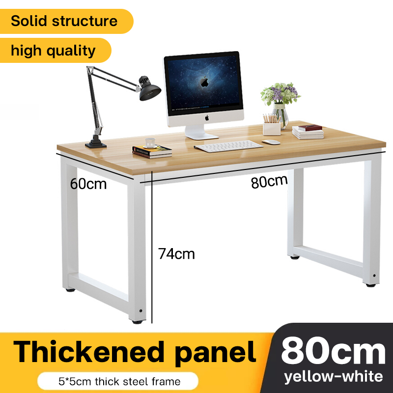 IMC computer table study desk office with drawer laptop gaming table ...