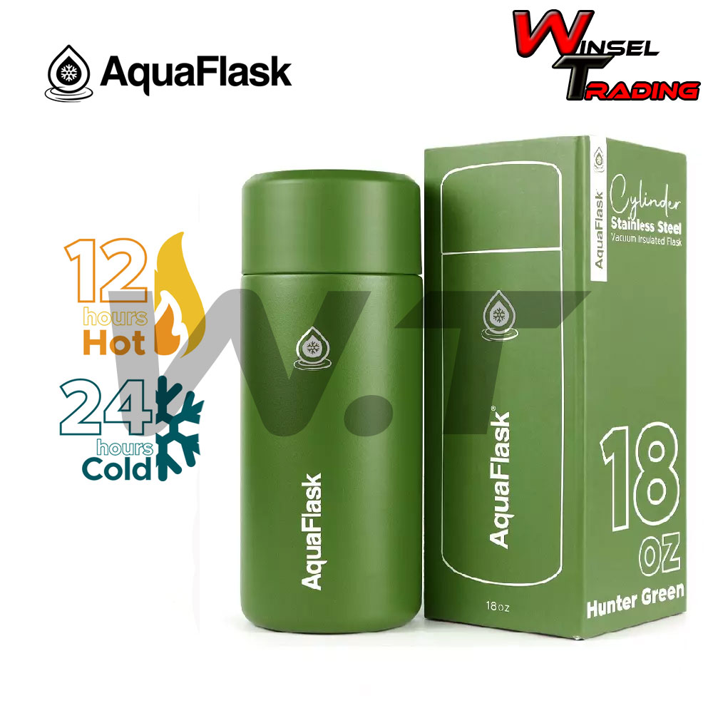 Aquaflask Cylinder Stainless Steel Vacuum Insulated Flask | Lazada PH