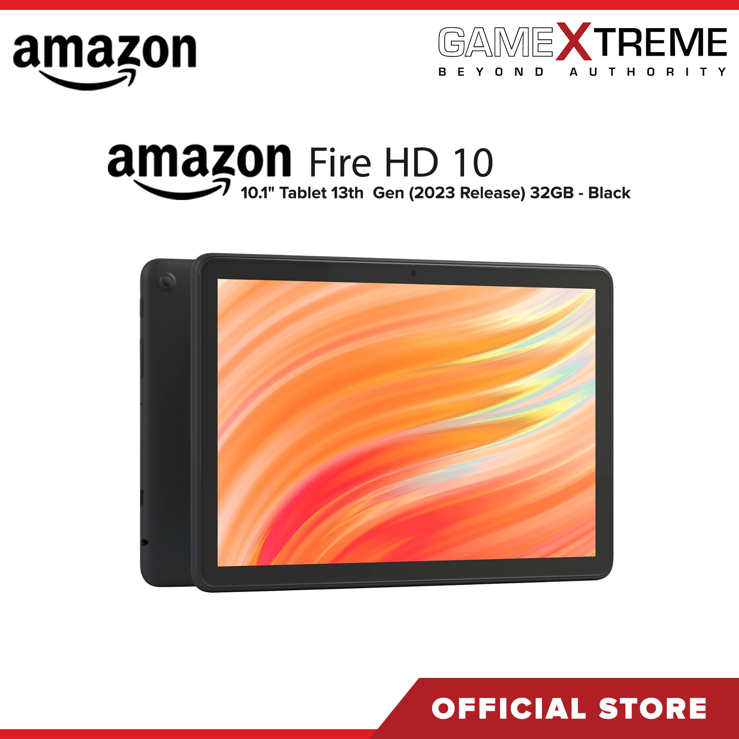 Amazon Fire HD 10 2023 Release 10.1" Tablet 13th Gen 32GB Black | Lazada PH