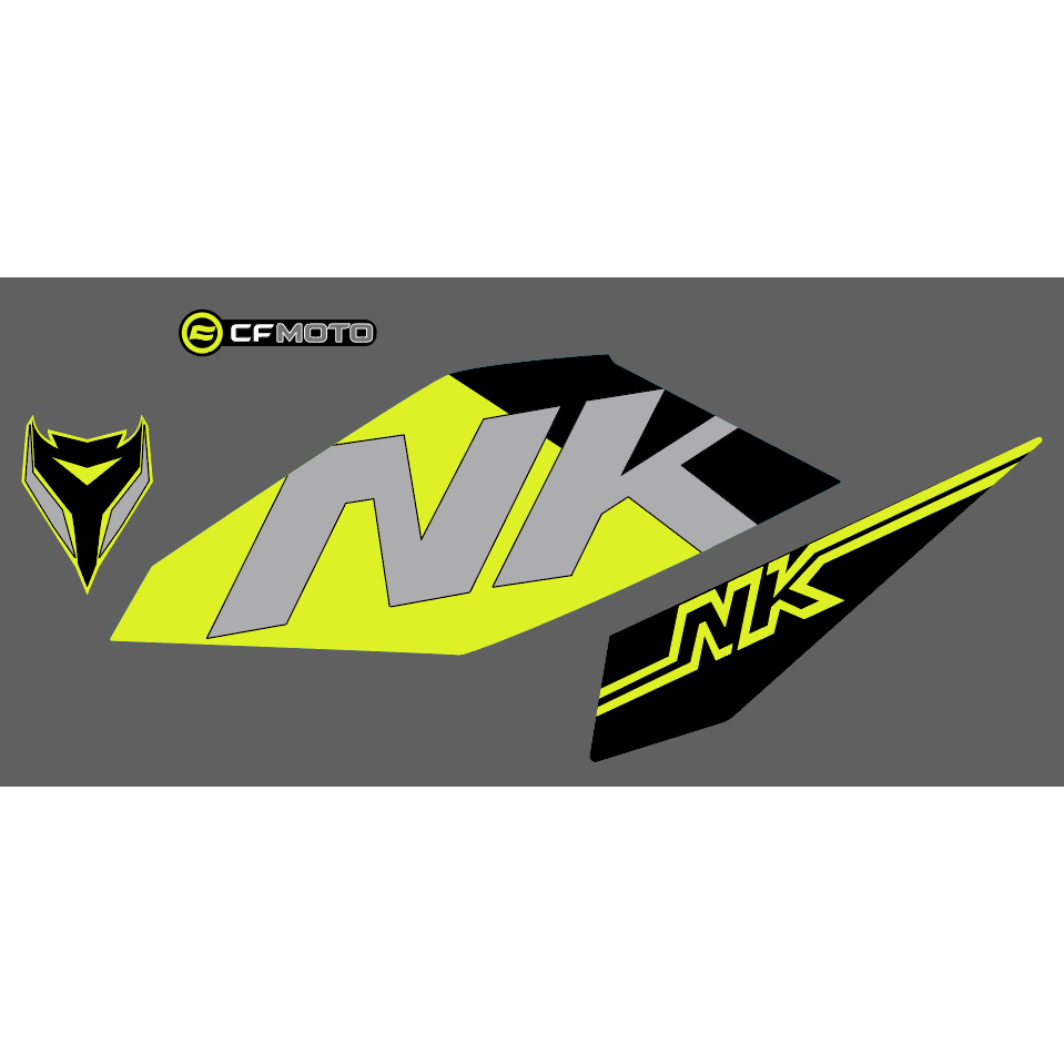 CFMOTO NK400/NK650 Version 3-4 "US Version Decals" Customized Decals ...