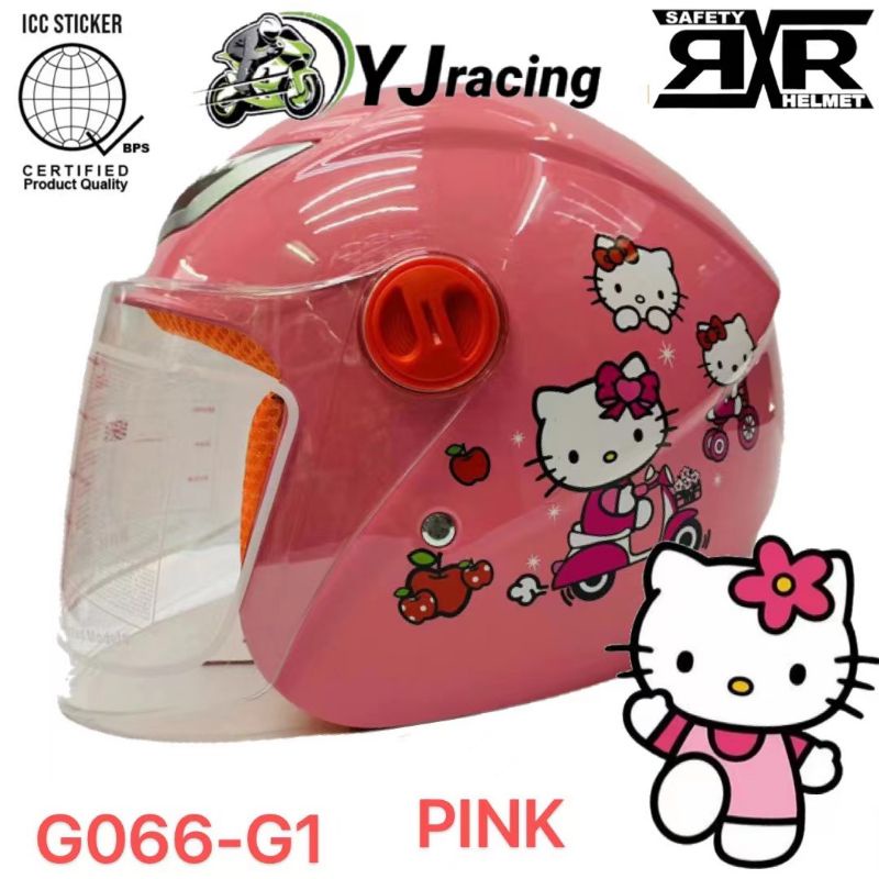 RXR Helmet Motorcycle For Kids Boy&Girl Spiderman Mickey Minnie Hello ...