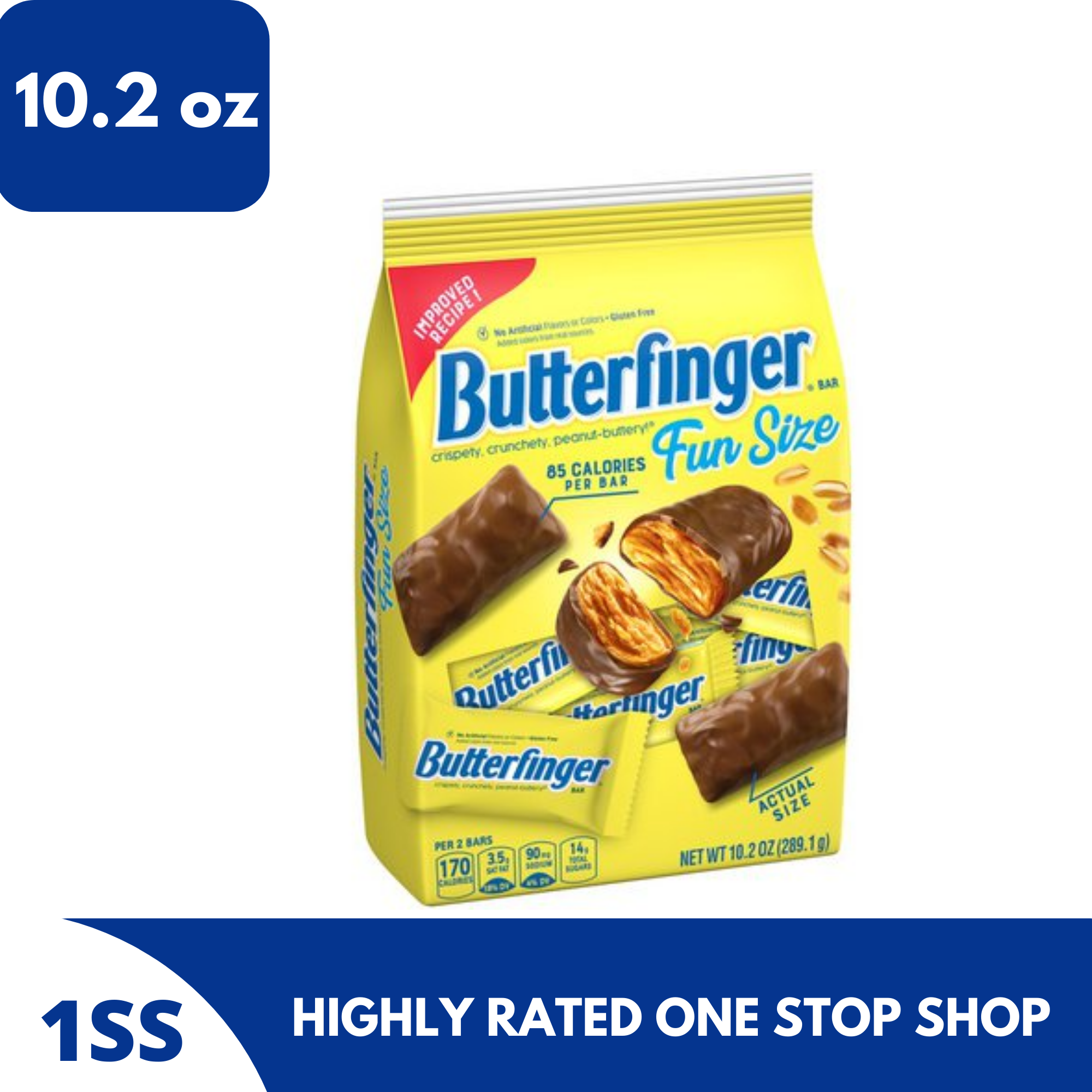 Butterfinger Fun Size Chocolate Candy, 10.2oz | Lazada PH