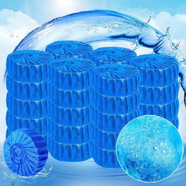 1 PCS Automatic Blue Bubble Toilet Cleaner Flush Toilet Cleaner Bubble ...