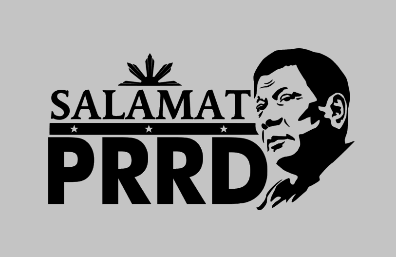 Maraming Salamat PRRD Duterte Stickers Decals Cutouts Original | Lazada PH