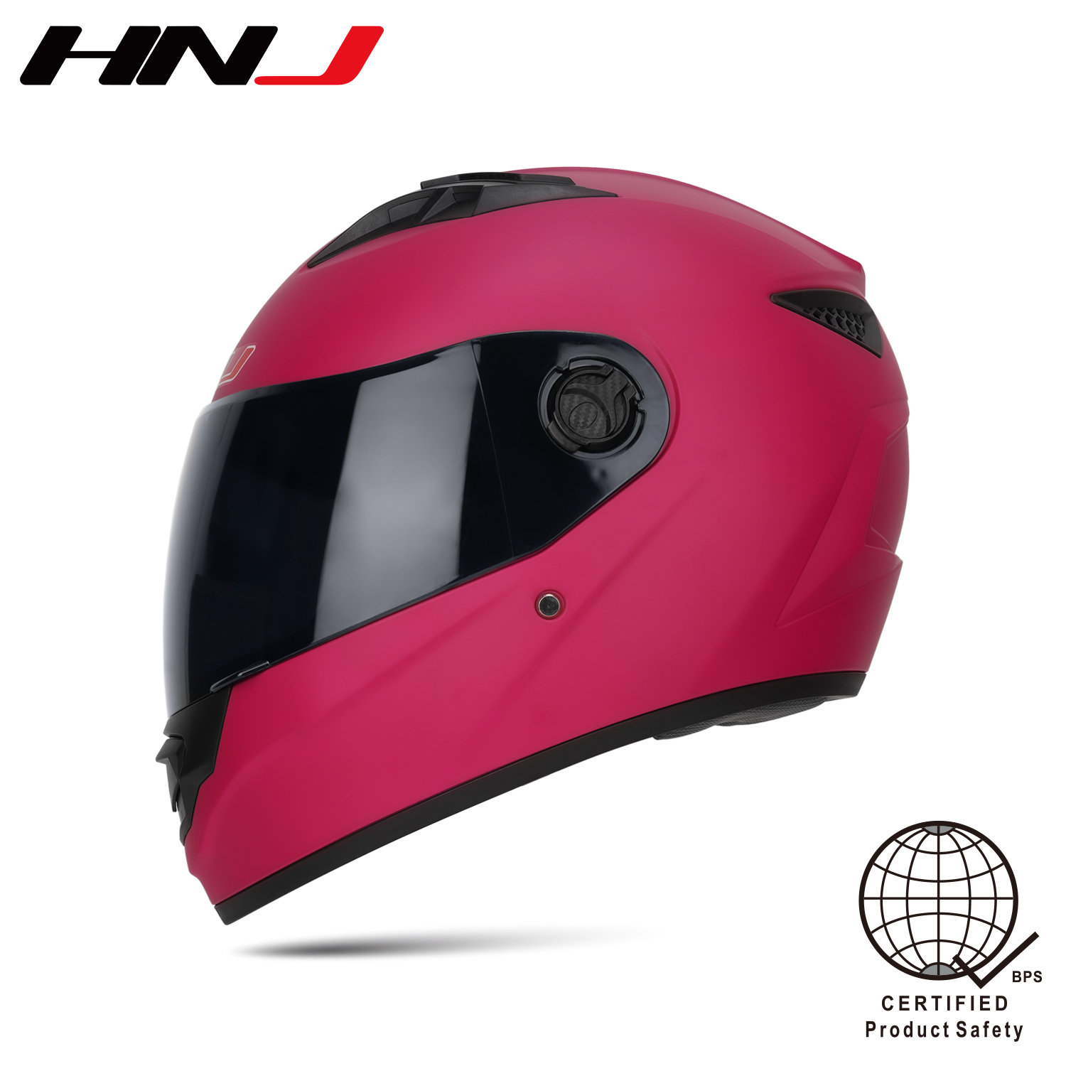 HNJ 855 Men's Full Face Motorcycle Helmet Sun Visor Helmet Women ...