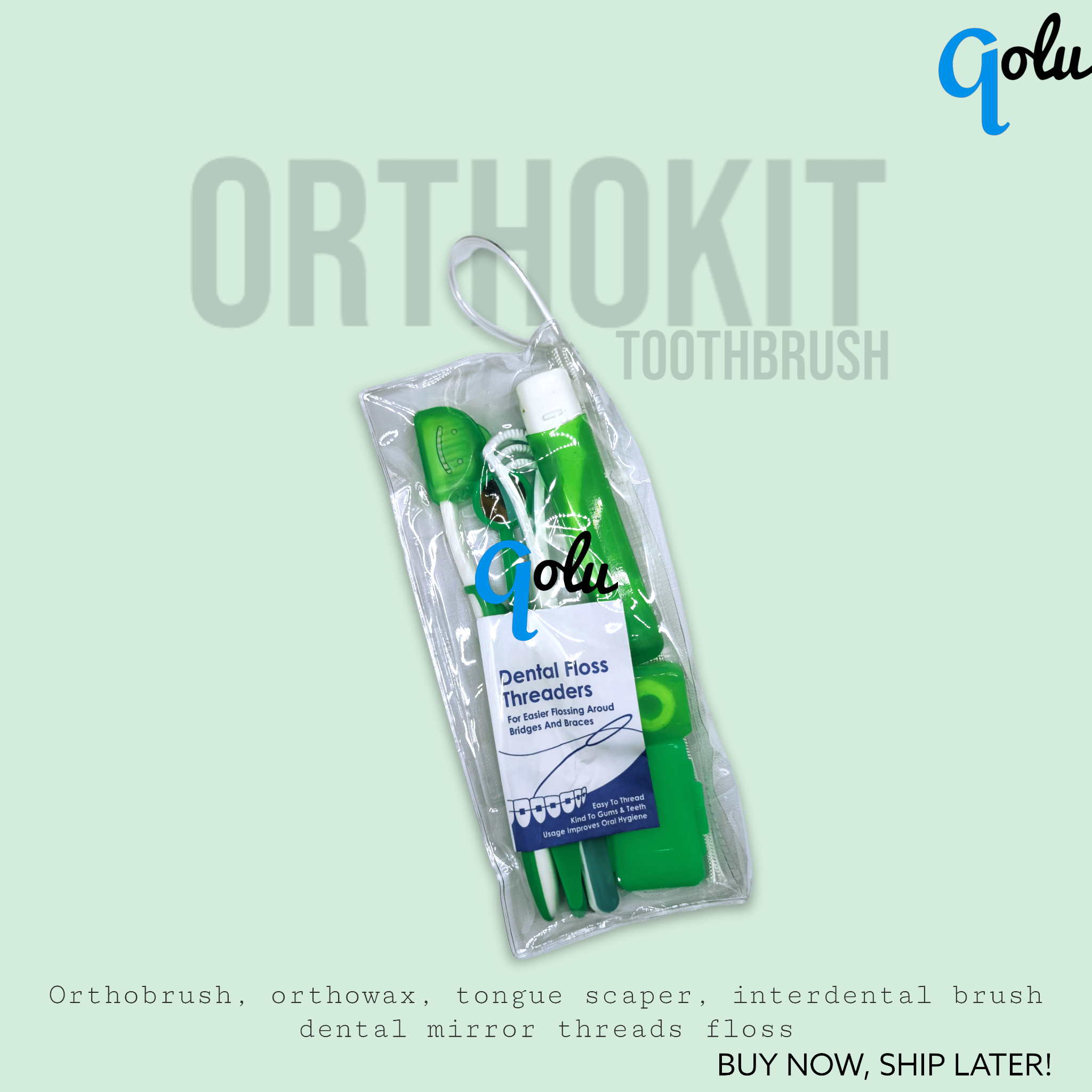 ORTHO KIT / ORTHOKIT BRUSH | Lazada PH