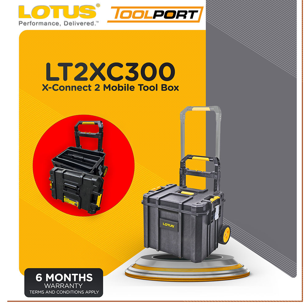 Lotus LT2XC300 X-Connect 2 Mobile Tool Box [ TOOLPORT ] | Lazada PH