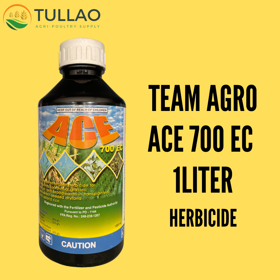 TEAM AGRO ACE 700EC 1LITER HERBICIDE | Lazada PH