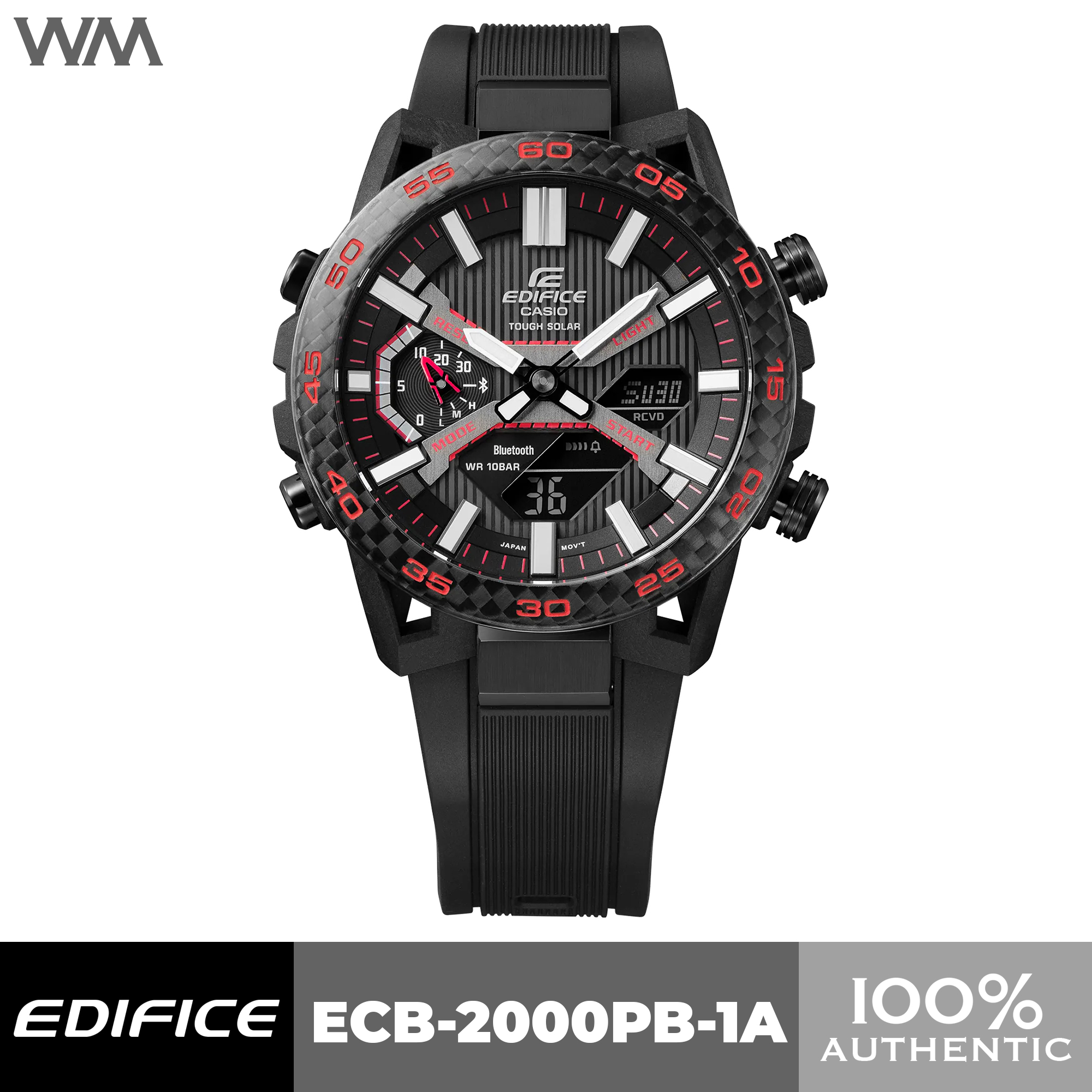 Casio Edifice Sospensione Formula Car Suspension Inspired Carbon Fiber ...