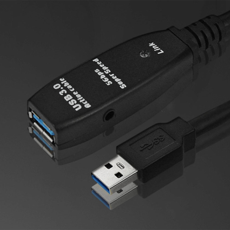 5M USB 3.0 Male to Female Cable with Extension Chipset - USB Active ...