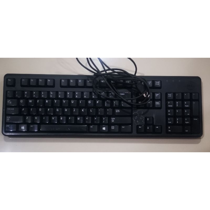 Genuine Dell Black USB 104-Key Keyboard | Lazada PH