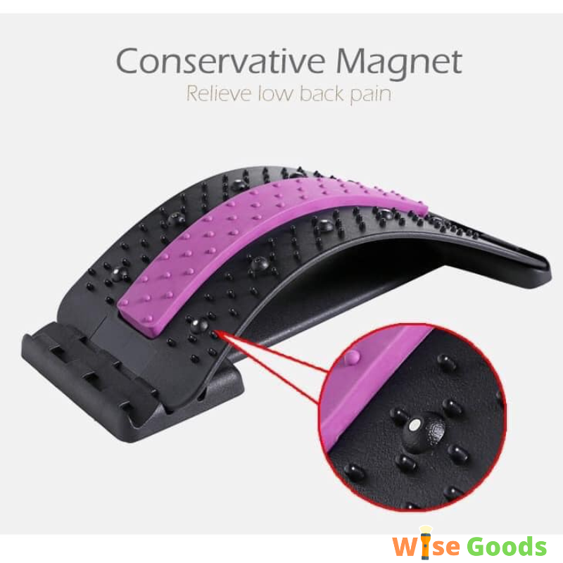 Adjustable Settings Back Support For Scoliosis Magnetic Pressure Points ...