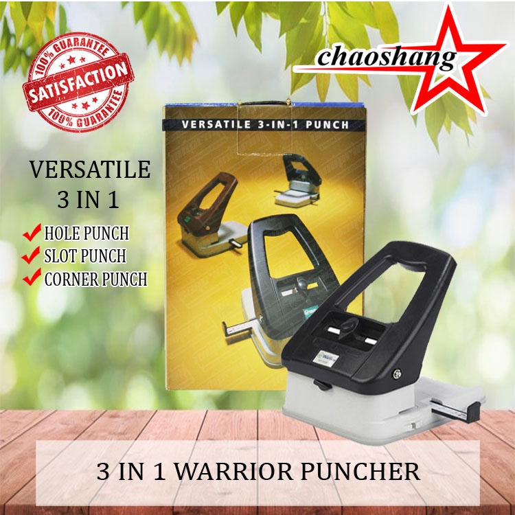 10000% guaranteed original Warrior 3in1 Puncher for PVC ID, etc ...