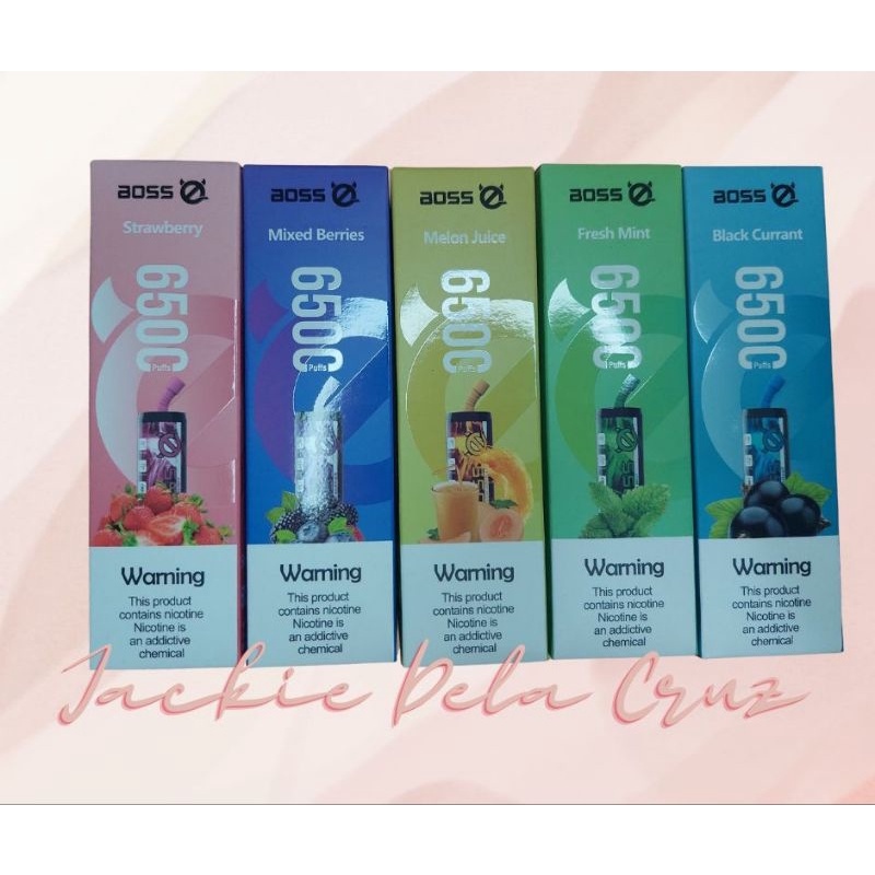 BOSS DISPO 6500 PUFFS 9000 PUFFS SHIP OUT IMMEDIATELY | Lazada PH