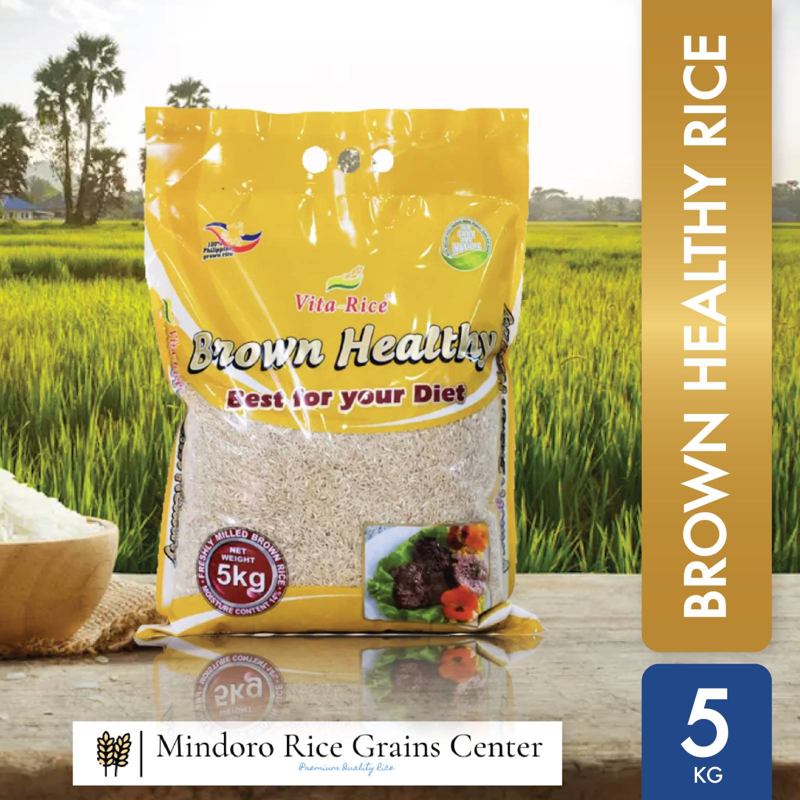 Vita Brown Healthy Rice 5kg | Lazada PH