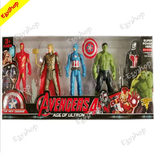 5 in1 Avengers TOY New end game Avengers 4 action figures, age of ...
