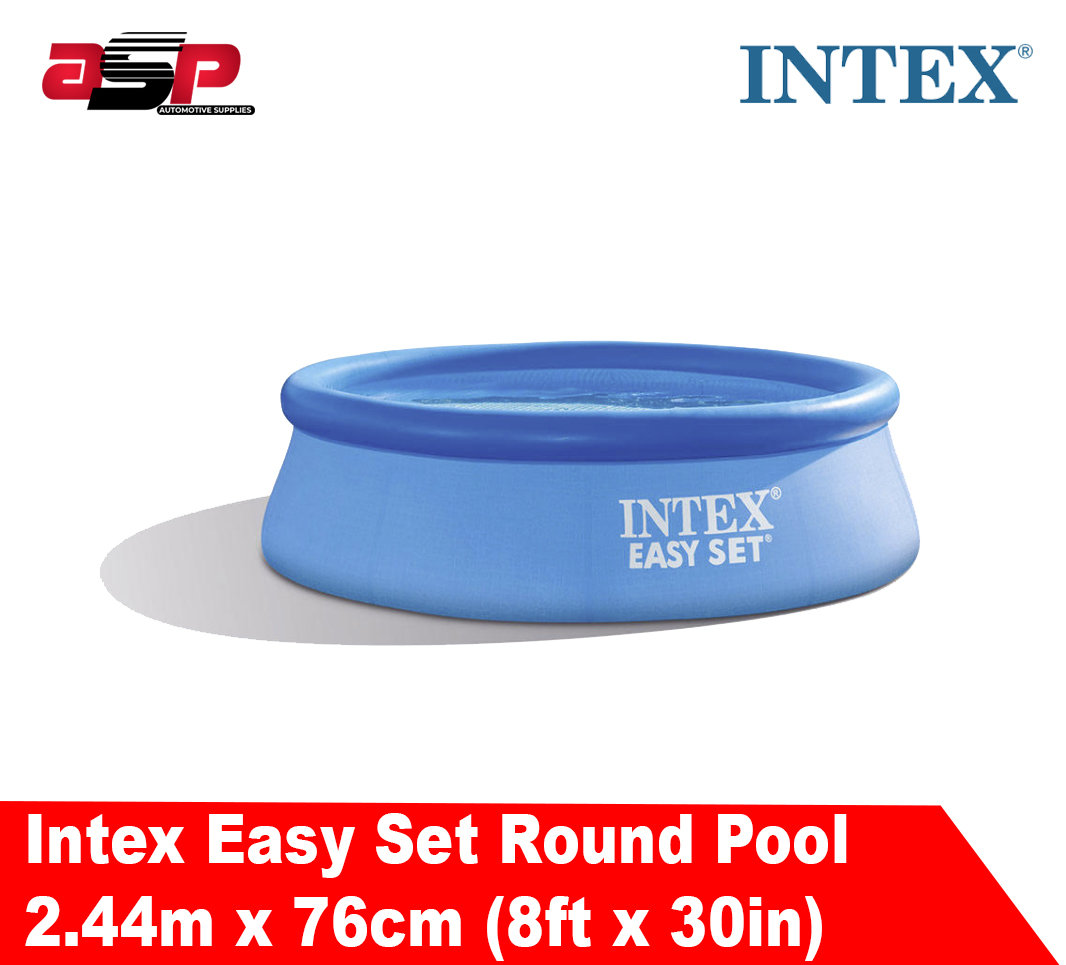 INTEX® 28110 Easy Set® Pool, Ages 6+ 2.44m x 76cm (8ft x 30in) | Lazada PH