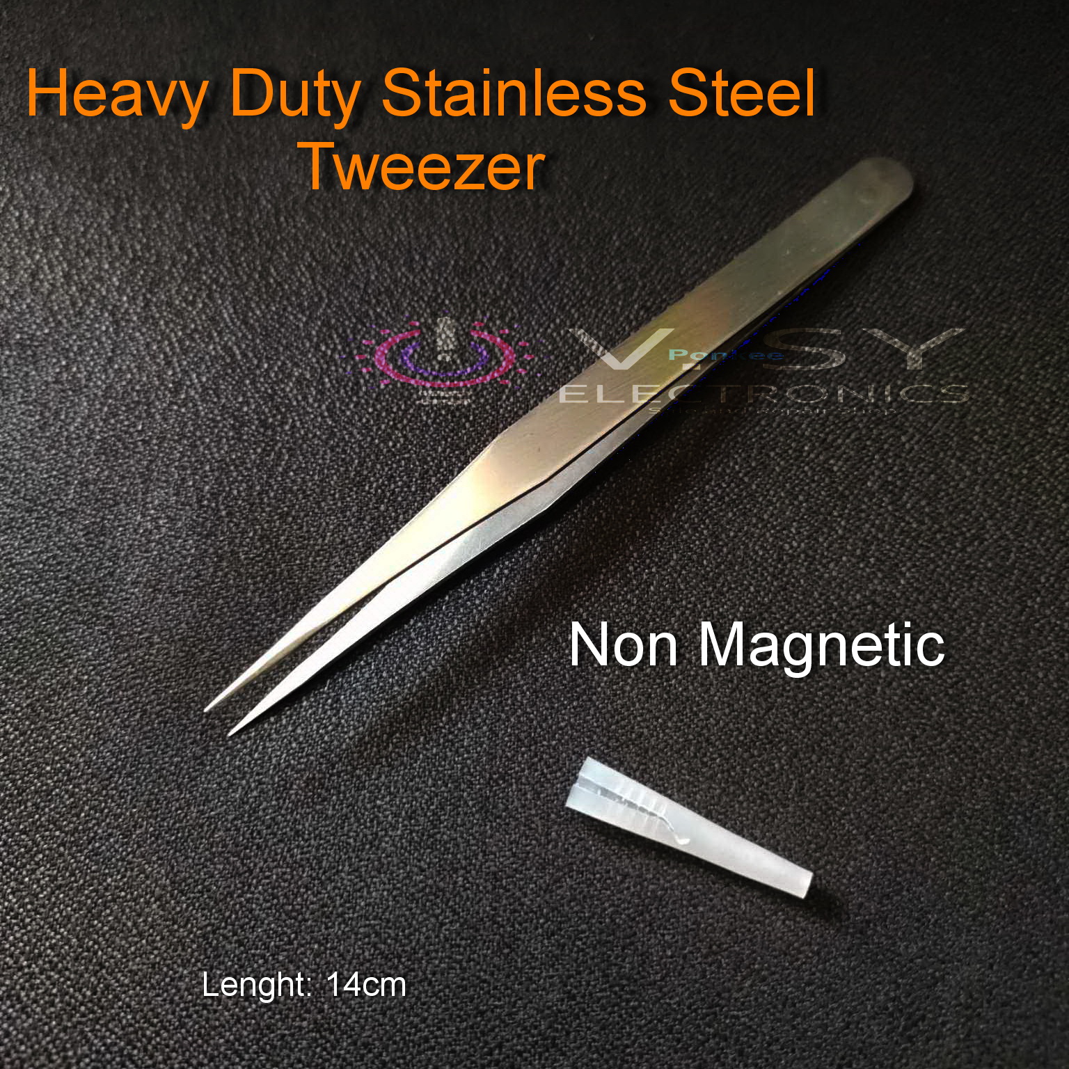Stainless Steel Tweezers Heavy Duty Tweezer Industrial Grade High ...