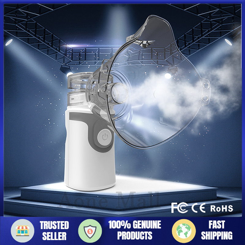 Original Mini Atomization Nebulizer Home Travel Mesh Nebulizer Machine ...