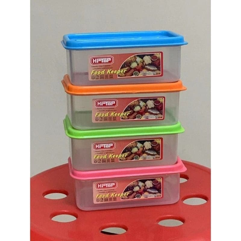4 PCS/SET Hi-Top Food Keeper Food container Food storage 500 ml #136 ...