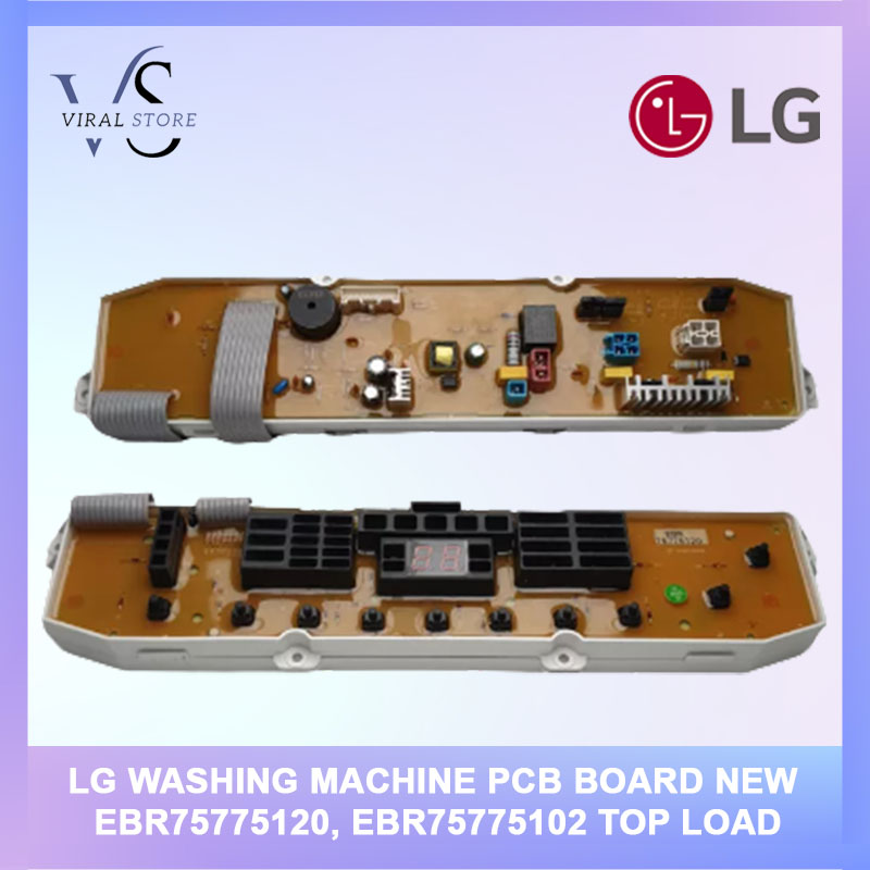 LG washing machine pcb board new EBR75775120, EBR75775102 Top Load ...