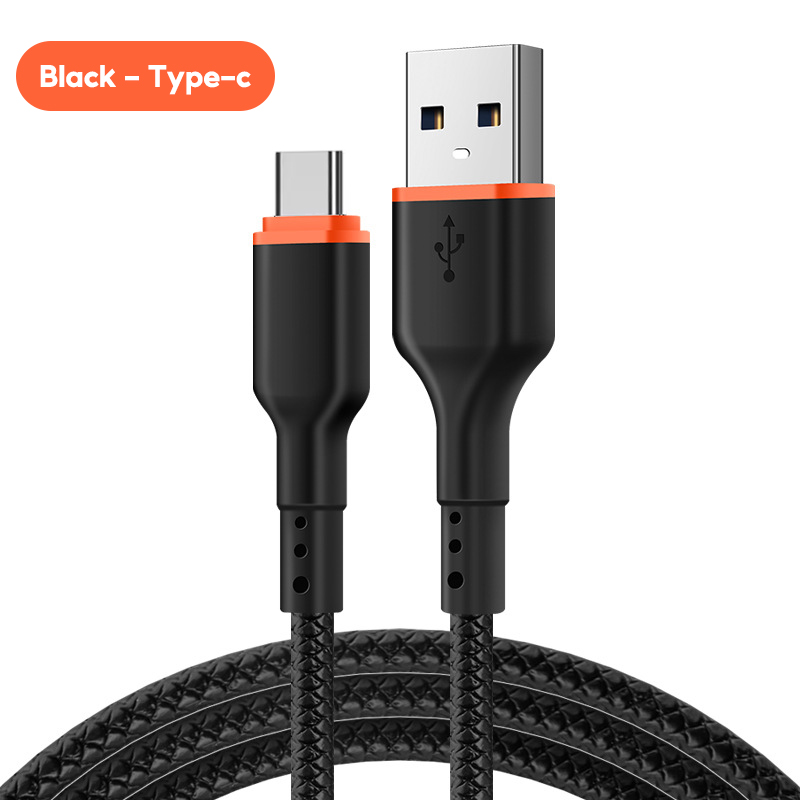 【COD】Xavier 6A weaving fast charging data cable usb to c-type cable ...
