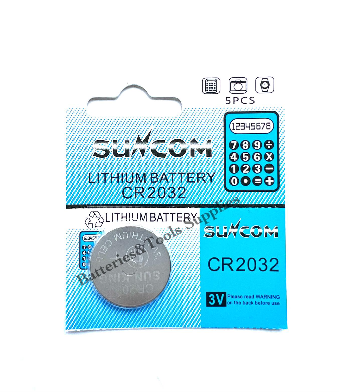 CR2016 CR2032 SUNCOM Battery 3v Lithium Cell Battery | Lazada PH