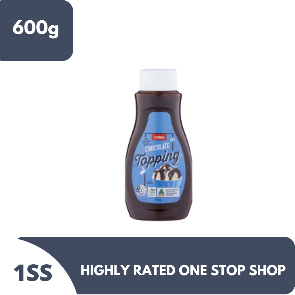 Coles Chocolate Topping 600g | Lazada PH